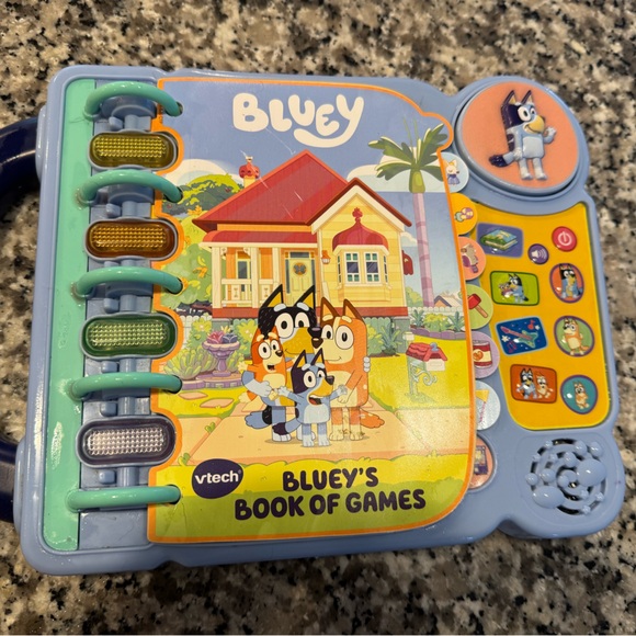 Bluey | Toys | Vtech Bluey Interactive Learning Book Multicolor | Poshmark